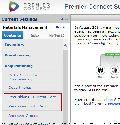 Create Requisitions for Pulse Cases