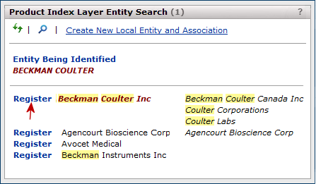 Product Index Layer (PIL) Overview
